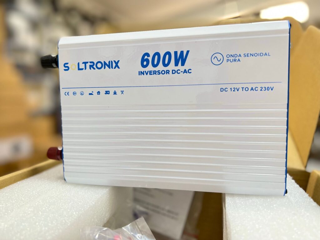 INVERSOR DE 600W 12V – 220V ONDA PURA SOLTRONIX – soltronixperu.com